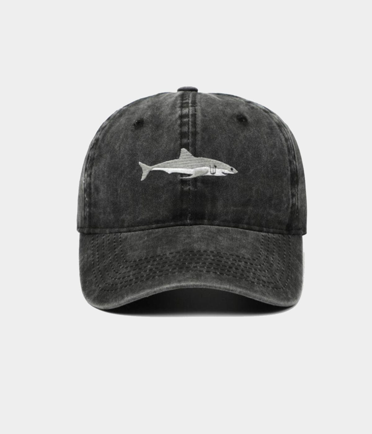WASHED SHARK CAP. | High quality produced by CAPS.