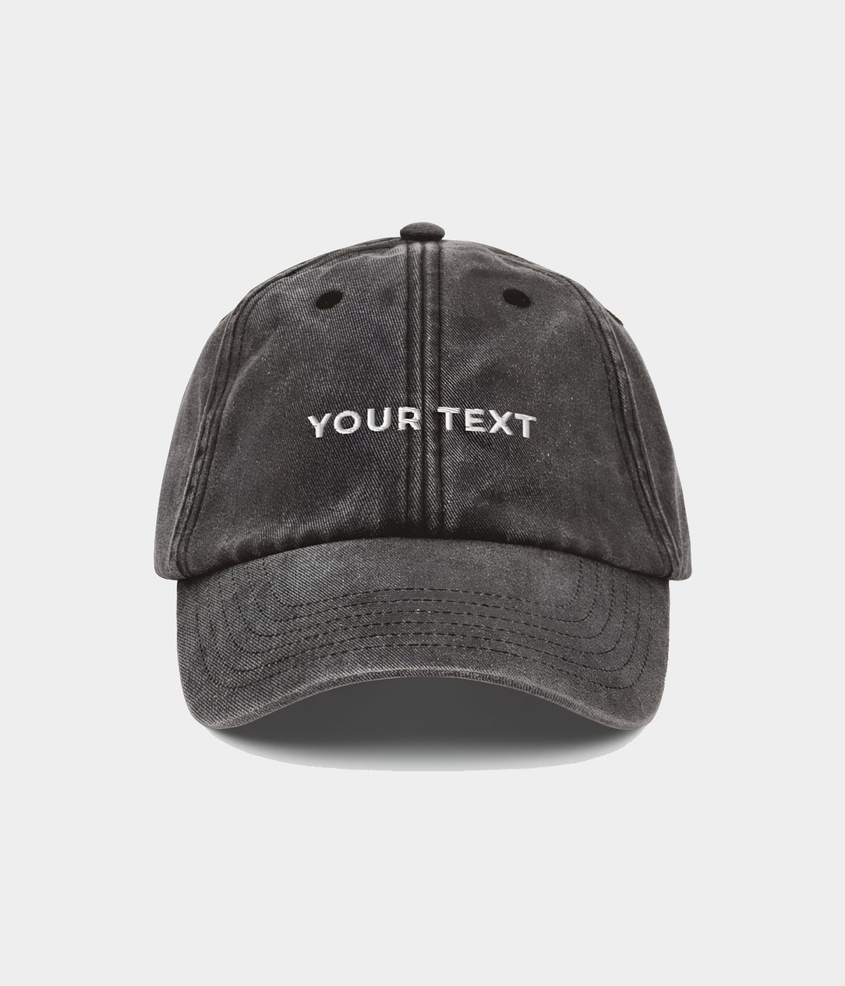 CUSTOM WASHED CAP. | NO MINIMUM