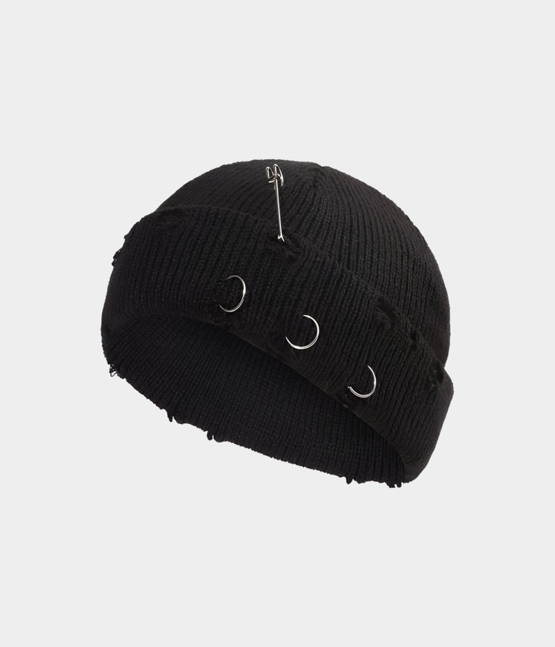 PIERCED FISHERMAN BEANIE. | CAPS Apparel