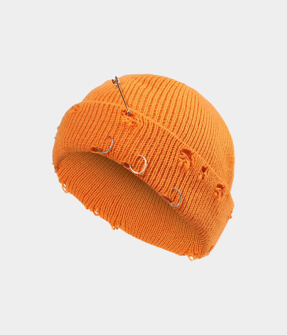 PIERCED FISHERMAN BEANIE. | CAPS Apparel