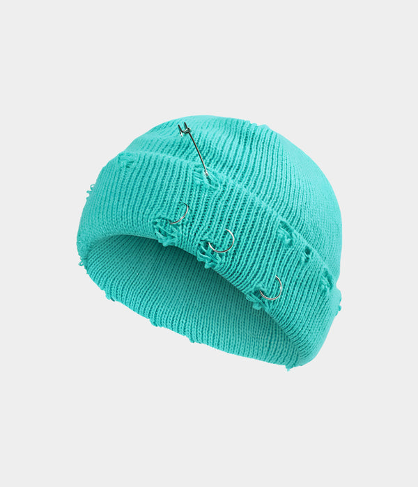 PIERCED FISHERMAN BEANIE. | CAPS Apparel