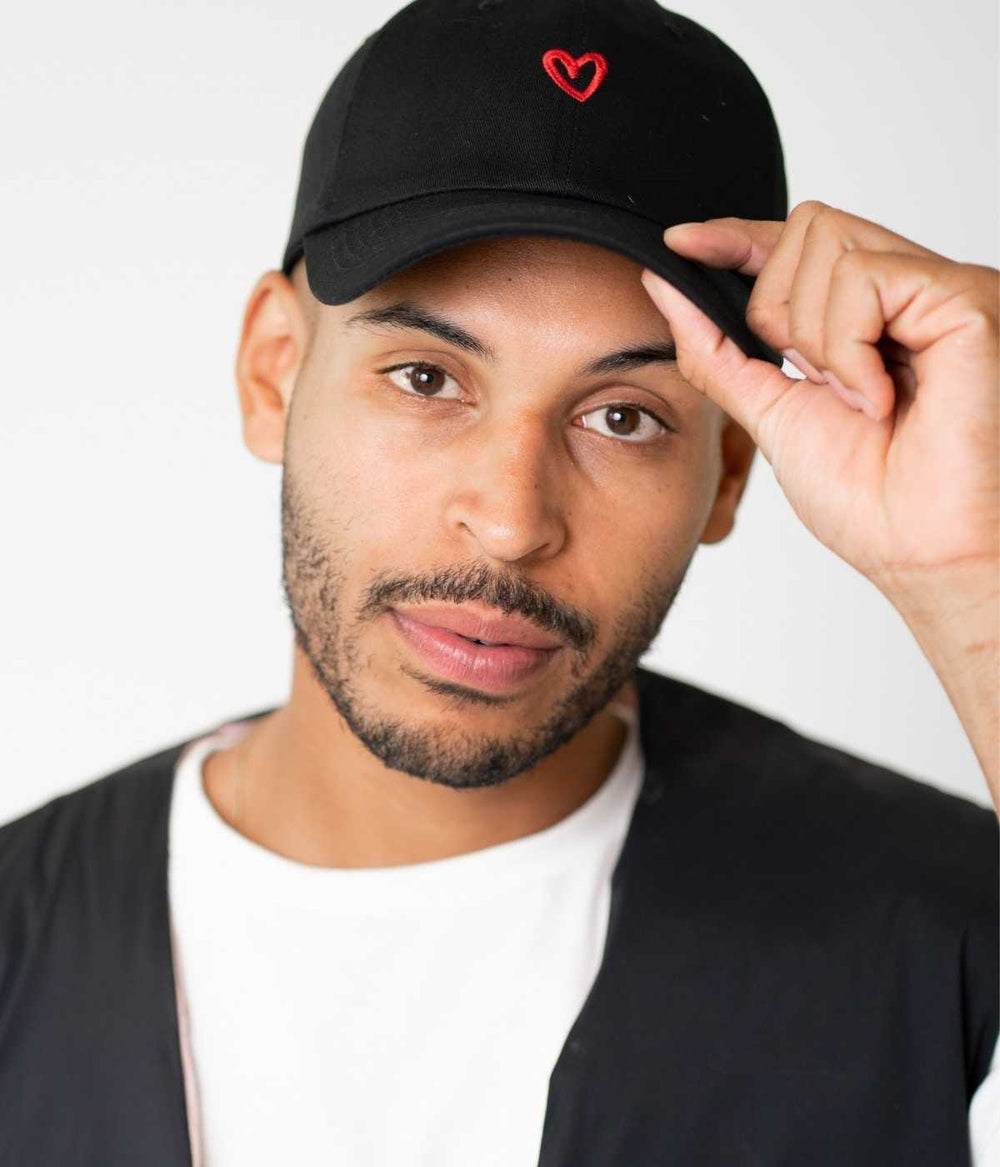 HAND DRAWN HEART CAP. | CAPS Apparel