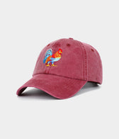 WASHED ROOSTER CAP. | High Quality produced by CAPS