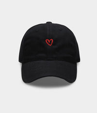 HAND DRAWN HEART CAP. | CAPS Apparel